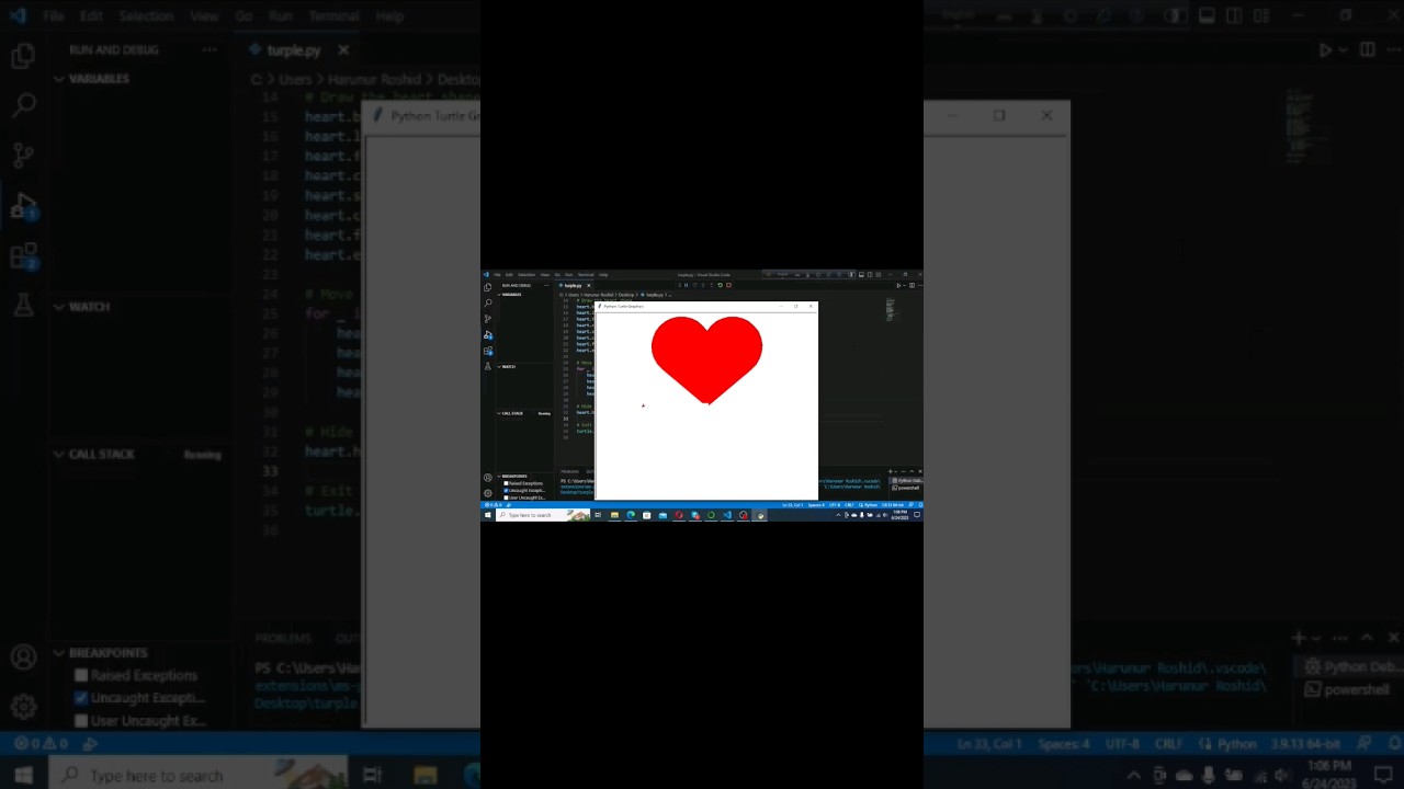 Love Turtle in Python - Learn Python Graphics and Animation with Turtle Module