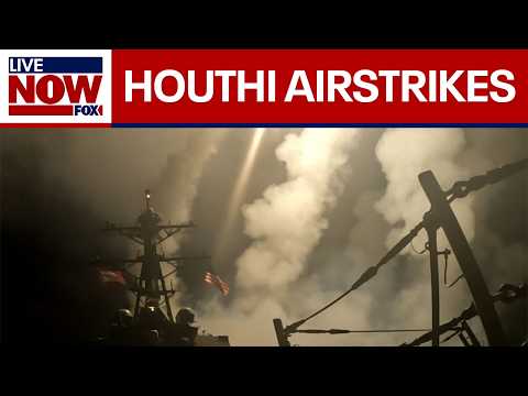 US airstrikes against Houthis continue, Pentagon says | LiveNOW from FOX