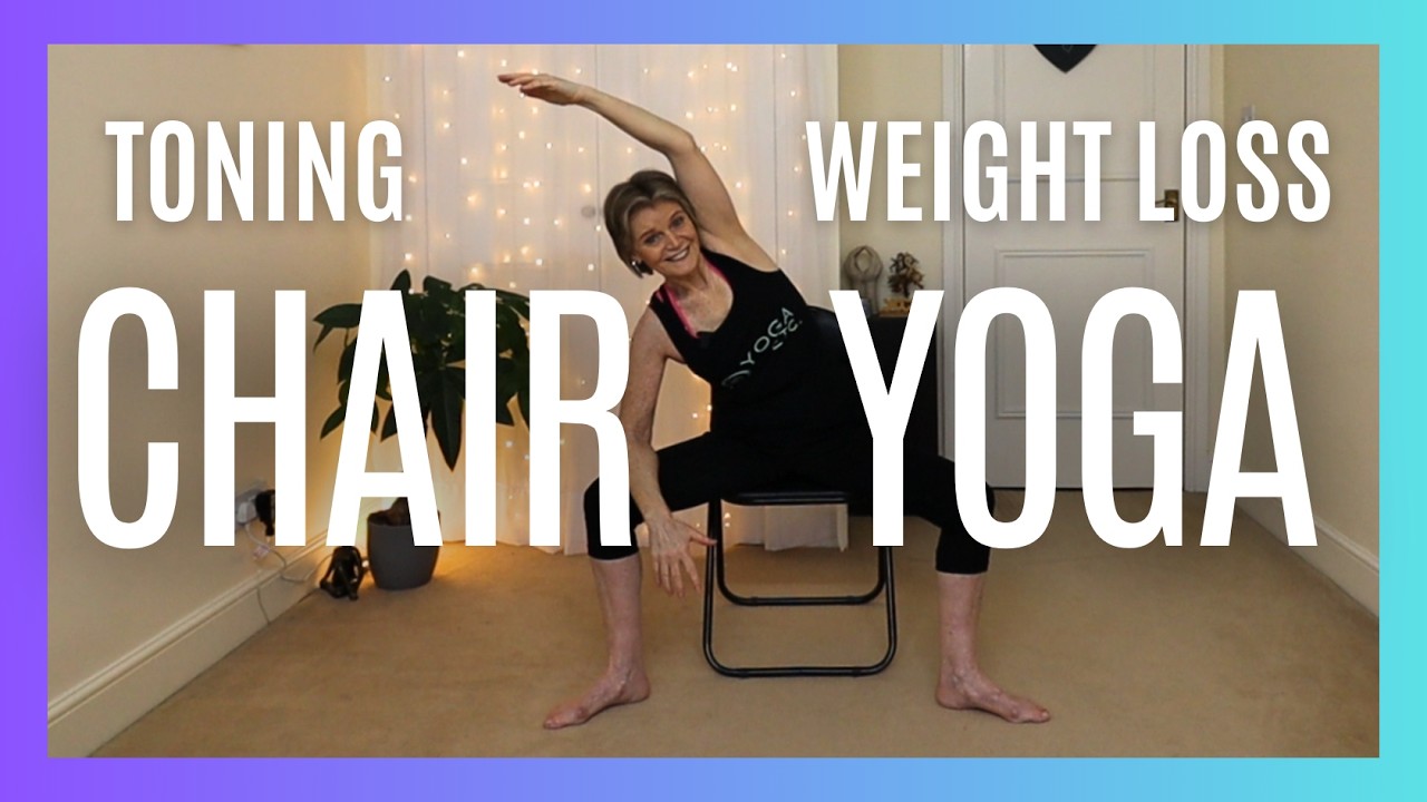 Chair Yoga for Weight Loss & Toning | Seniors & Beginners