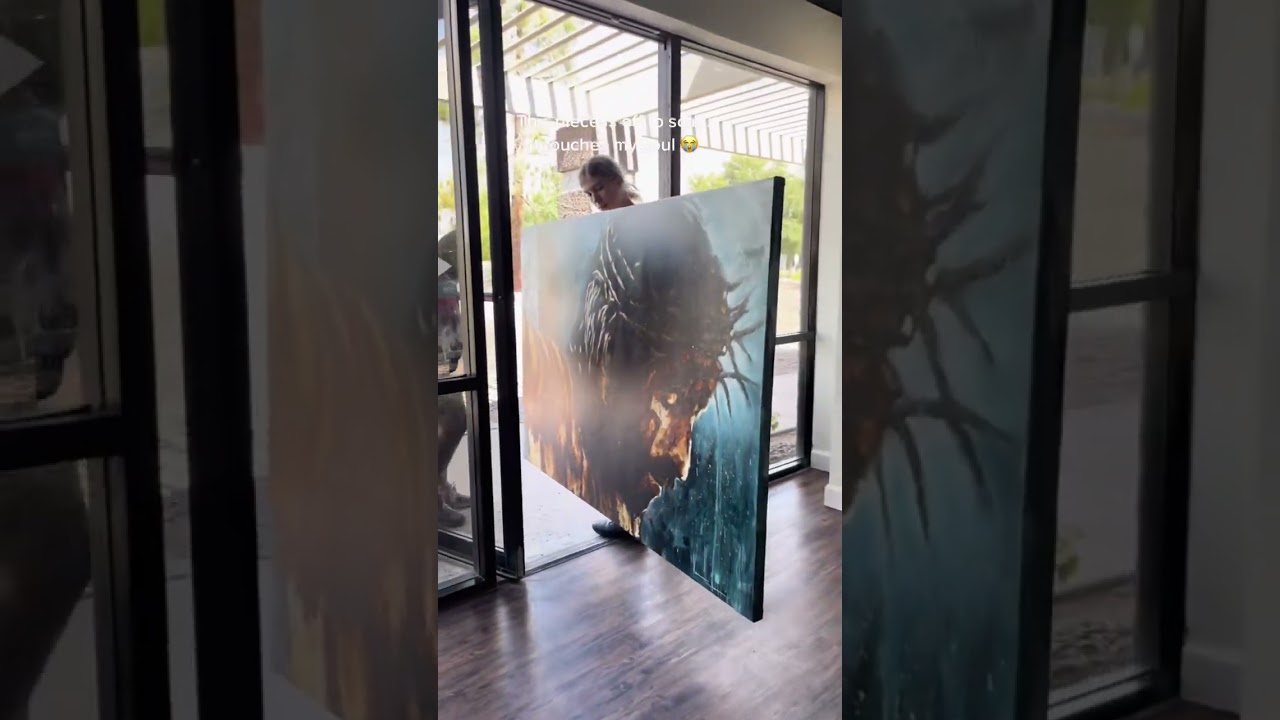 This piece makes me so emotional!  #christianartist #christianmusic #worship #artwork #jesus