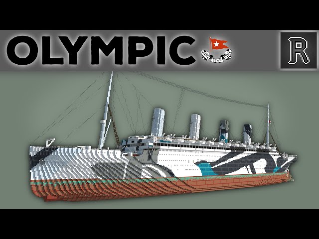 HMT Olympic 1917 (Exterior Model) Minecraft Map