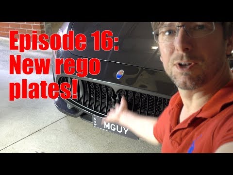 Episode 16: New rego plates for the GranTurismo – MGUY