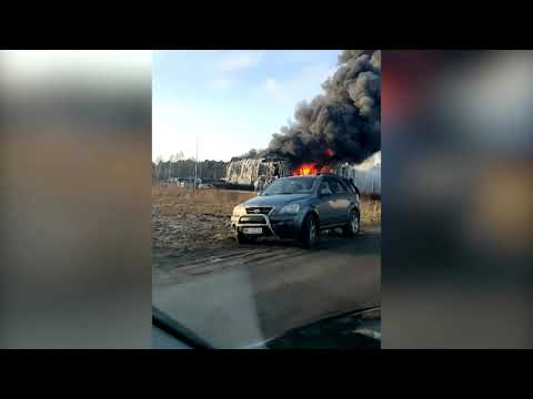 Fire breaks out at U.S.-owned drone factory in Latvia