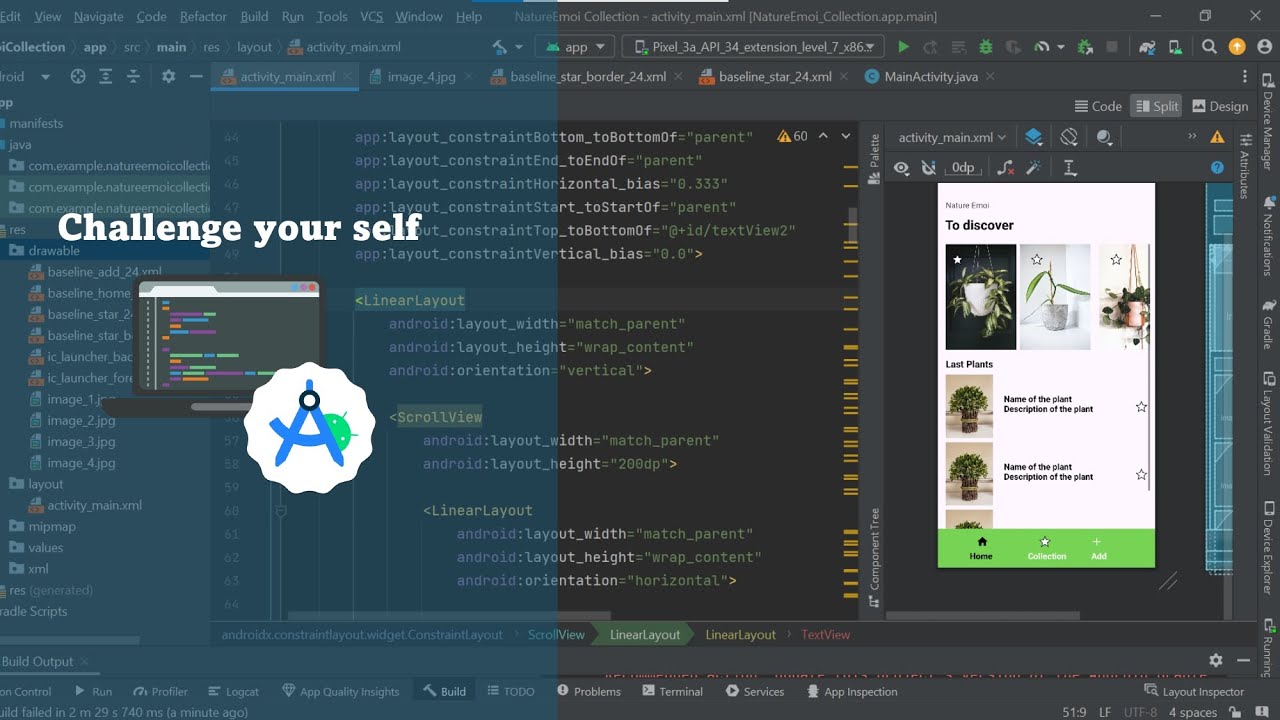 Developing an E-Commerce Homepage App in android studio