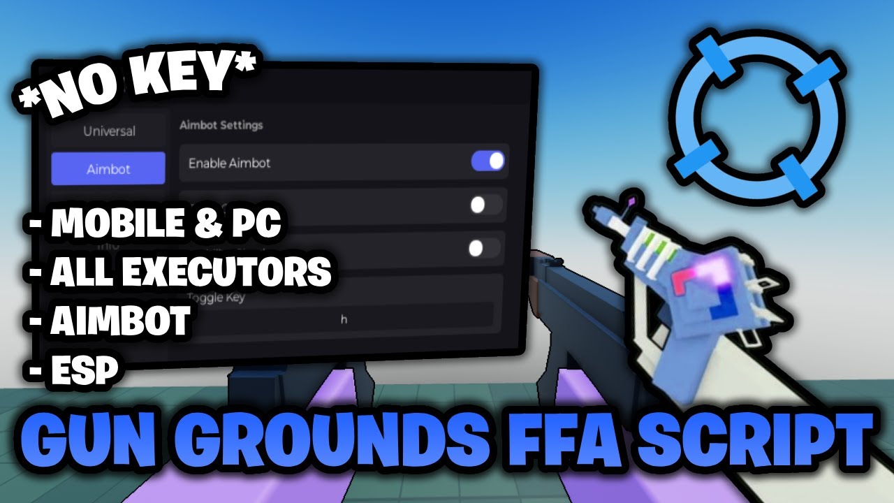 🔫 Gun Grounds FFA Script *NO KEY* - Aimbot, ESP, Fly, Speed & More! (Mobile & PC)