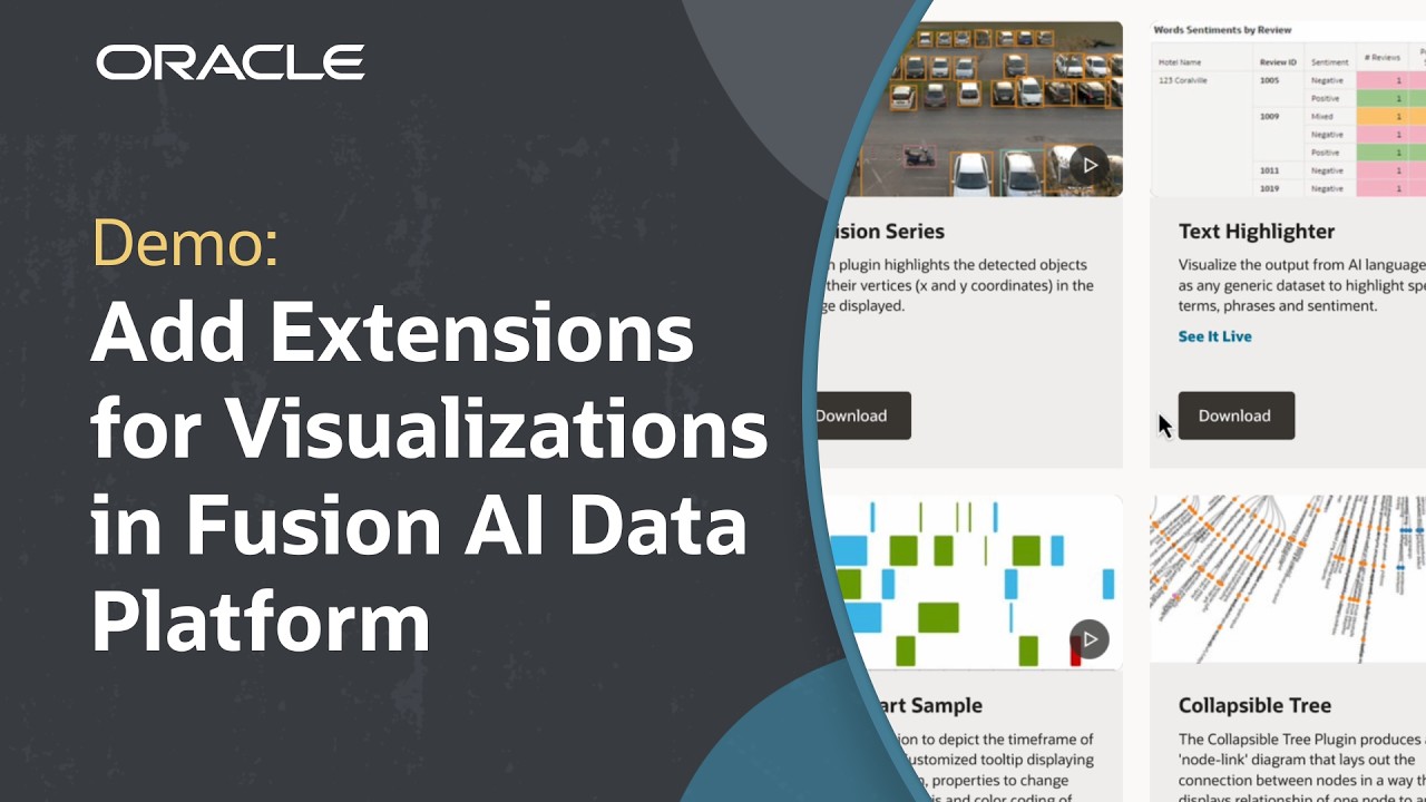 How to Import Custom Visualization Plugins in Oracle Fusion AI Data Platform