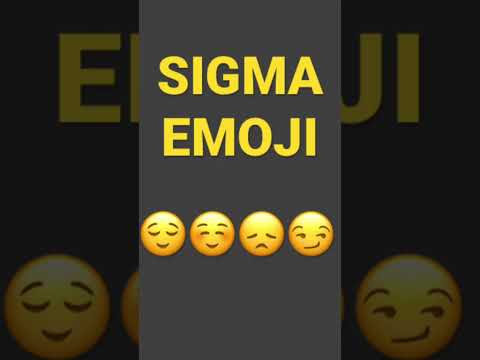 Sigma emojis