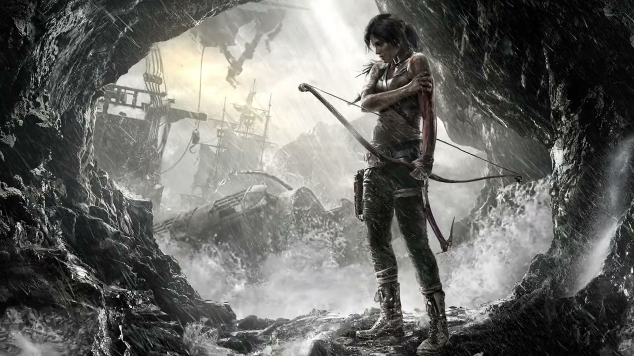 Best Live Wallpaper - Lara Croft in the Storm