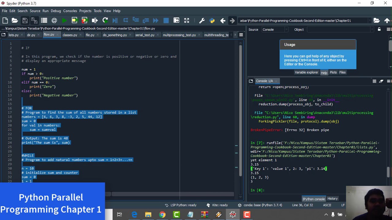 (Sistem Tersebar) Python-Parallel-Programming-Cookbook-Second-Edition Chapter 1