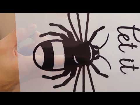 How to print a transparency for silk screen printing