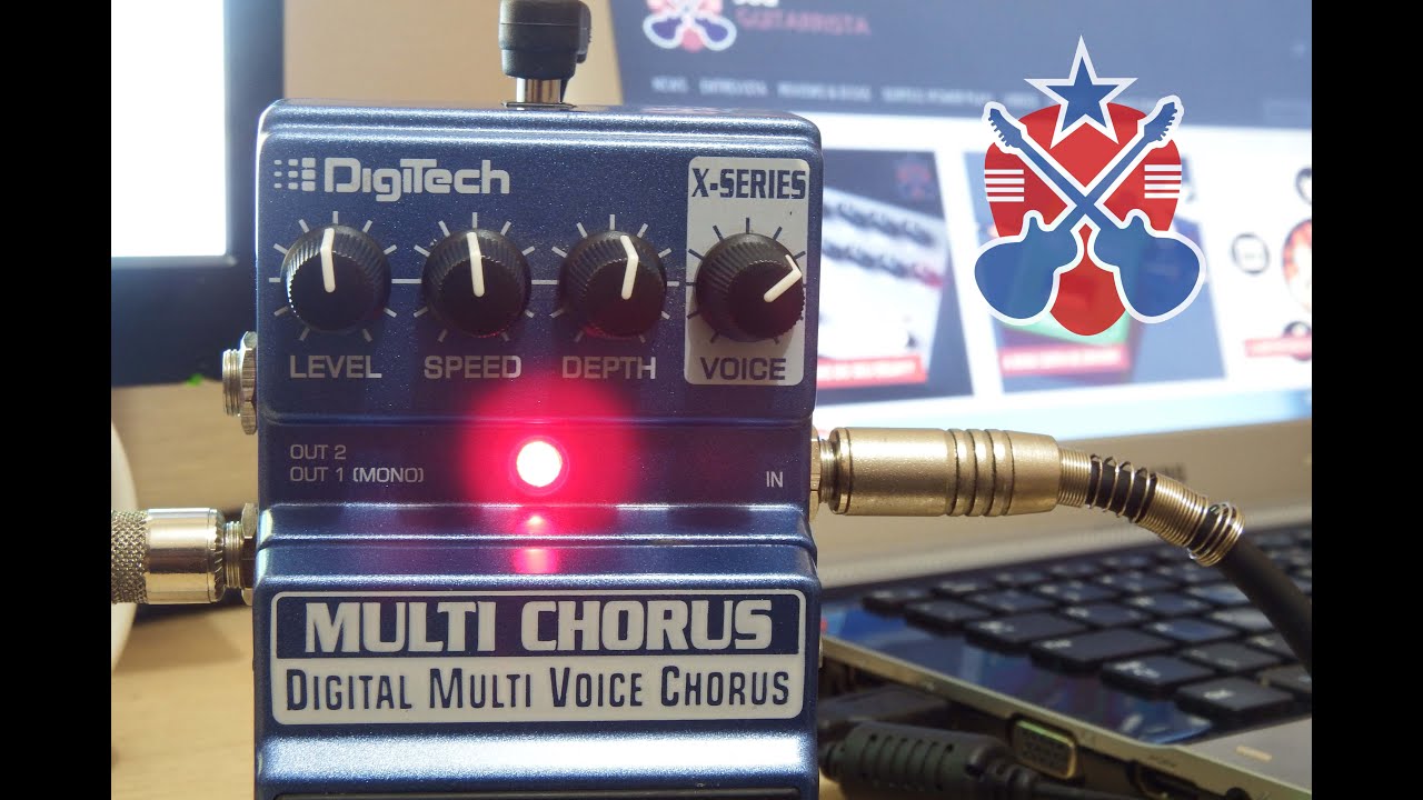 Digitech XMC Multi-Chorus педаль хорус купить в Москве в интернет-магазине Kombik