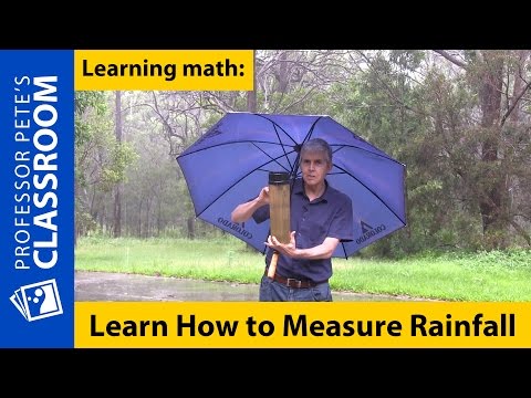 Learn How to Measure Rainfall