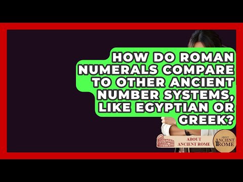 How Do Roman Numerals Compare To Other Ancient Number Systems, Like Egyptian Or Greek?