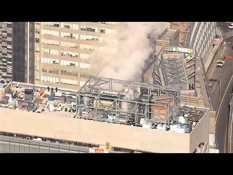 NYU Hospital Scorched in Fire