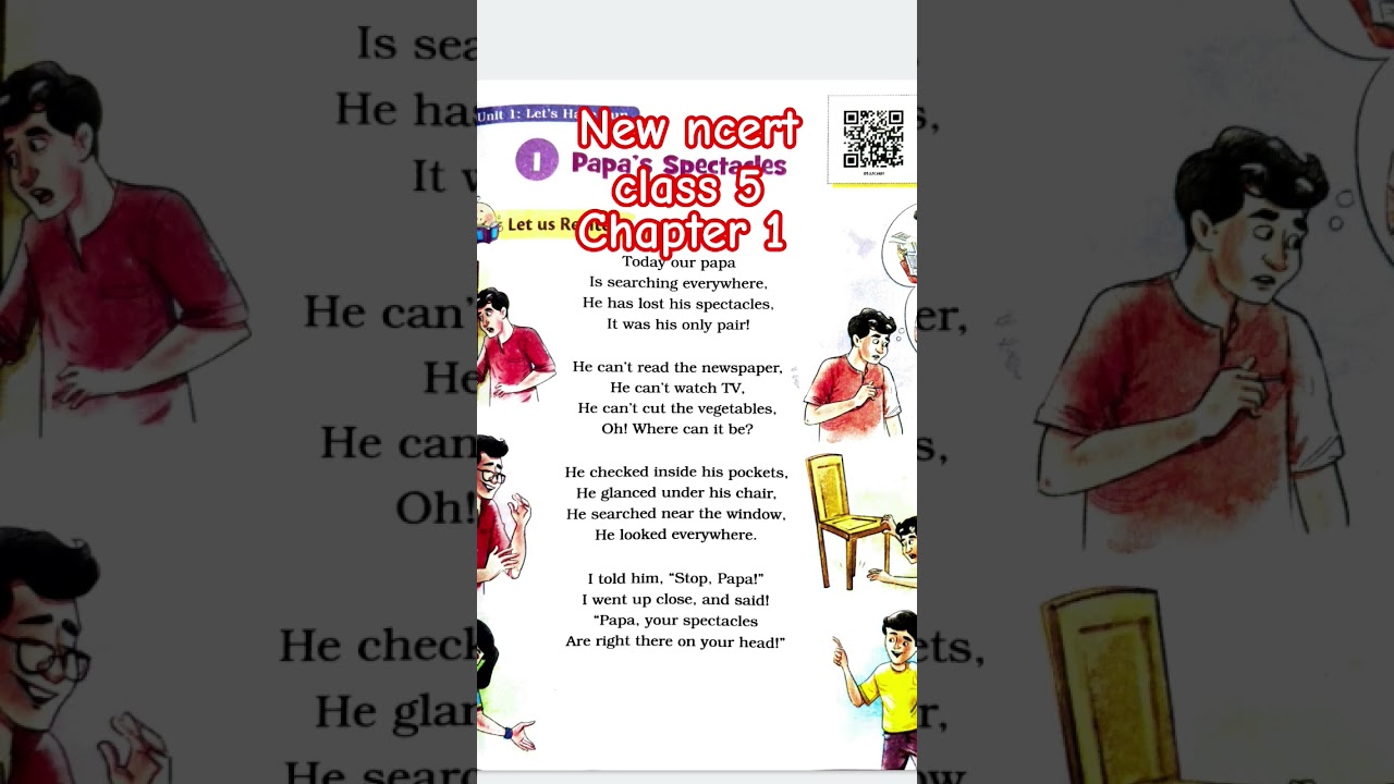New ncert class 5 /chapter 1/english #santoor #class5 #ncert #newbook