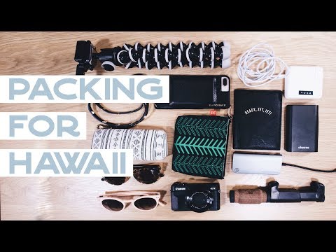 Packing for Hawaii 🌴Camera gear I'm taking!