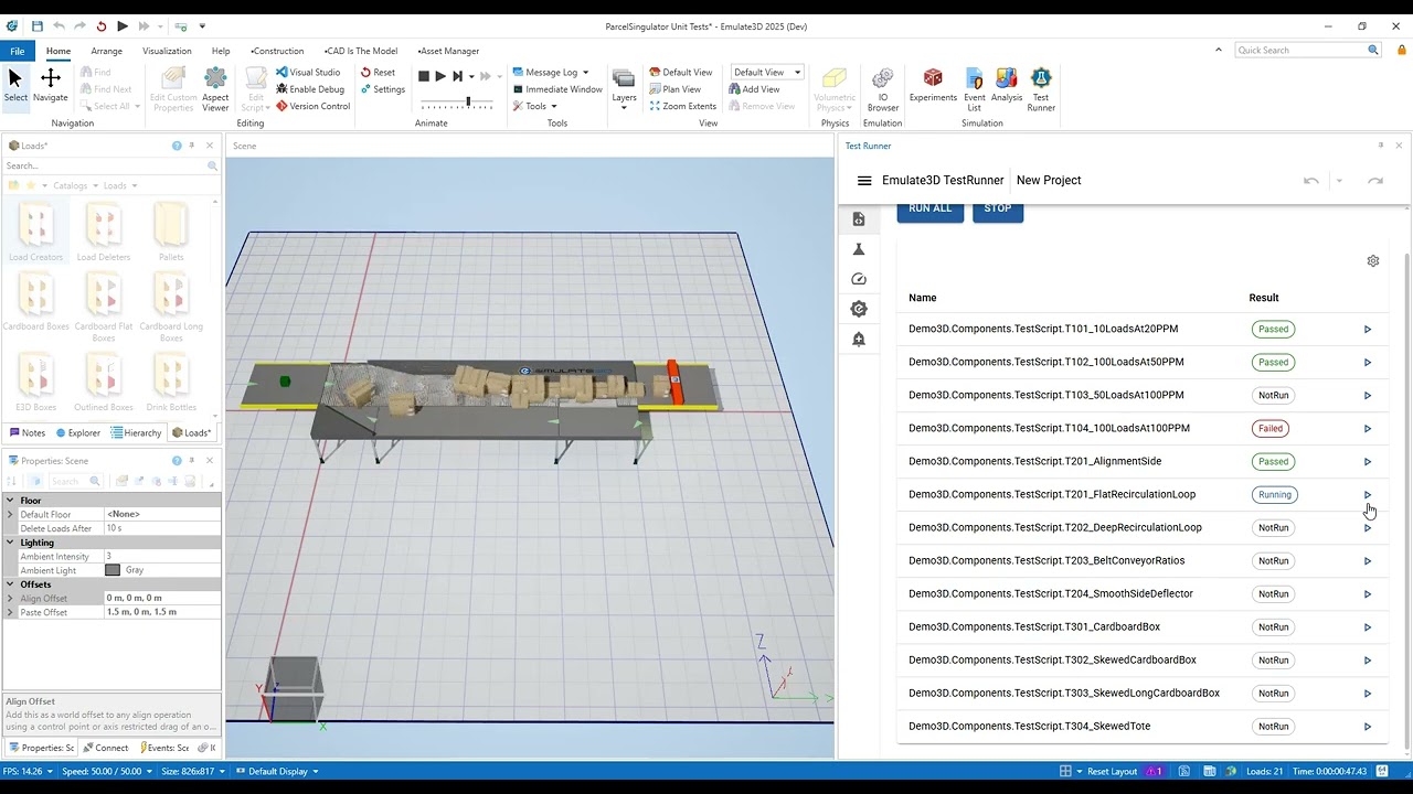 Catalog Unit Testing with Test Runner