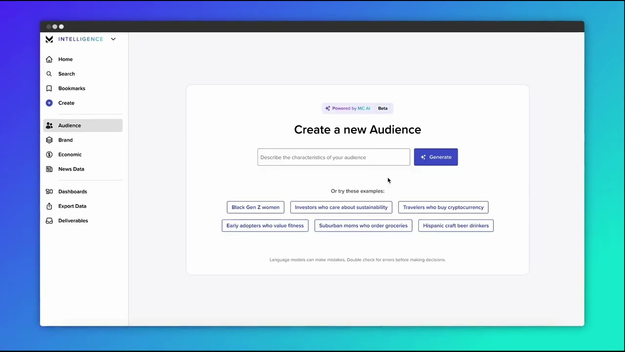 A first look at Morning Consult AI