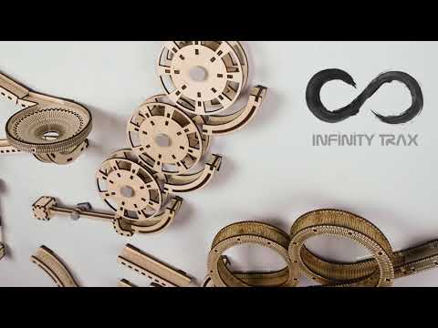 ♾️ Infinity Trax | Edición Farraday | Pista de canicas magnética ...