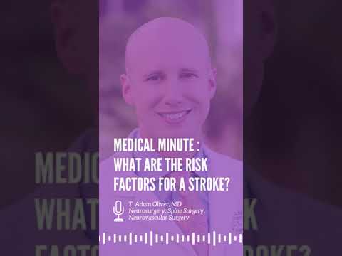 Medical Minute: What are the risk factors for a stroke?