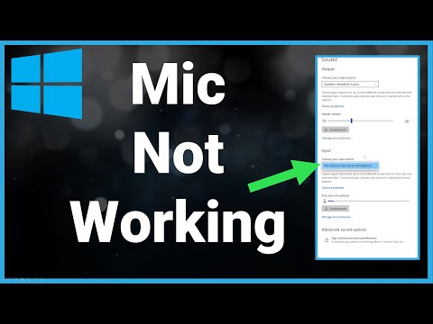 How To Fix Microphone Not Working On Windows 10
