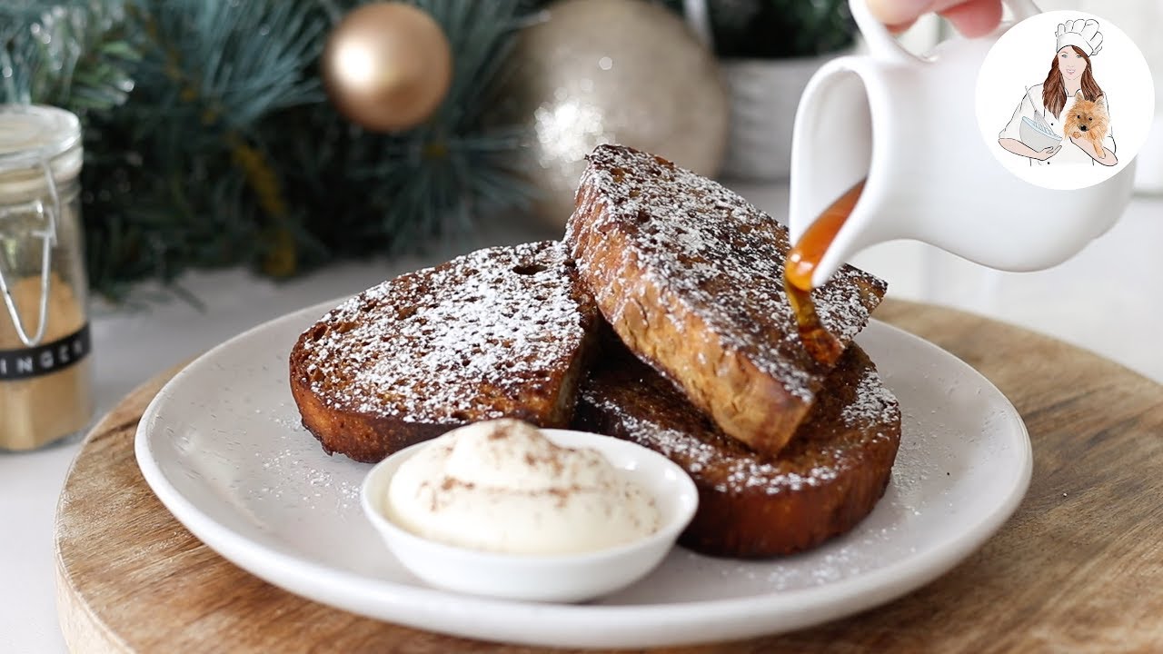 Gingerbread French Toast Recipe | Christmas Recipe