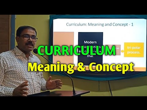 Meaning of Curriculum