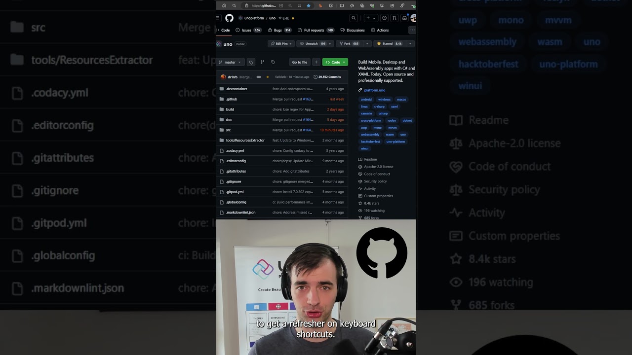 ❓ GitHub cheat sheet for keyboard shortcuts ❓ #github #opensource #coding #tips