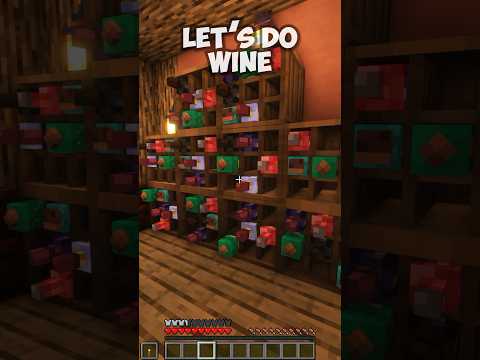 Make Wine in Minecraft!