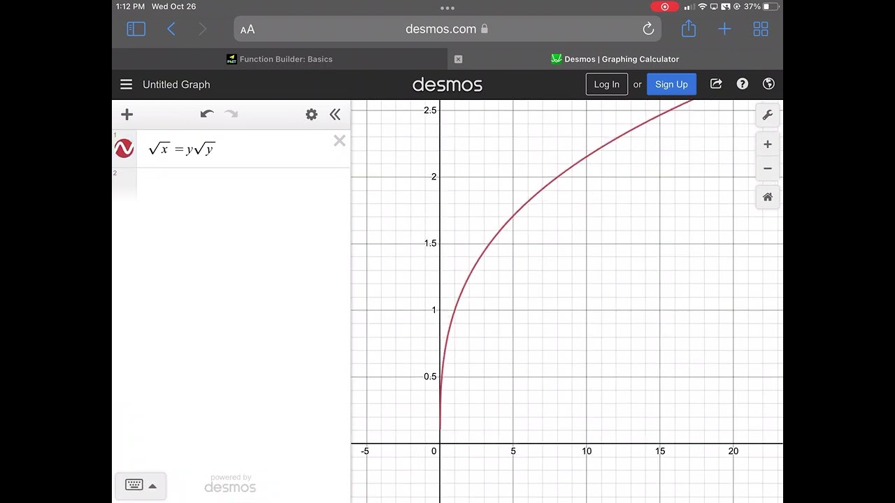 I Broke Desmos