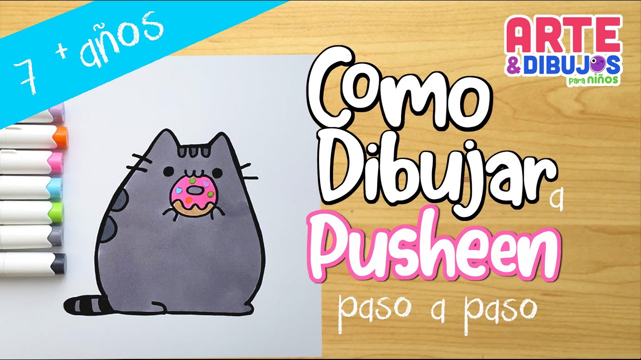 Como dibujar a PUSHEEN