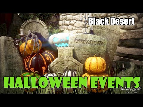[Black Desert] Halloween and Bartering Events! Free Cosmetics, Sailing EXP Boost, and More!