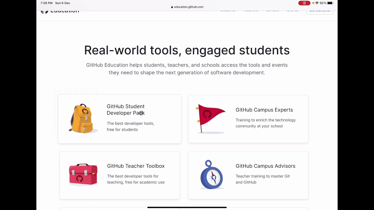 How to apply for GitHub student developer pack