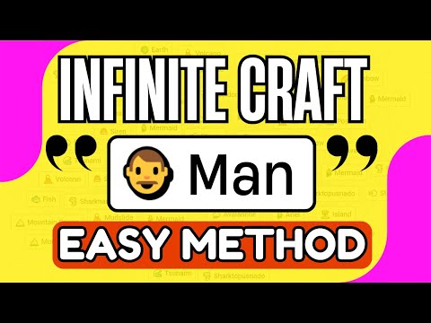 How to Make Man in Infinity Craft (Infinite Craft Tutorial)