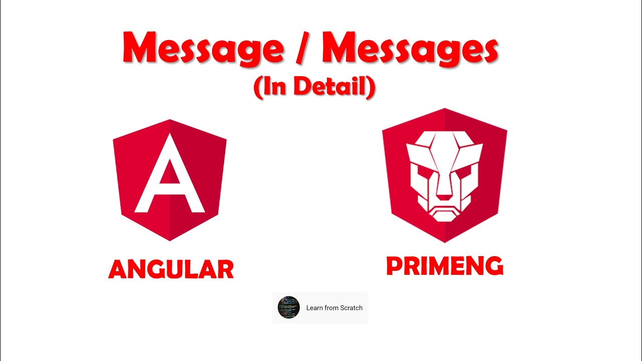 PrimeNG - Message or Messages or Inline Alert