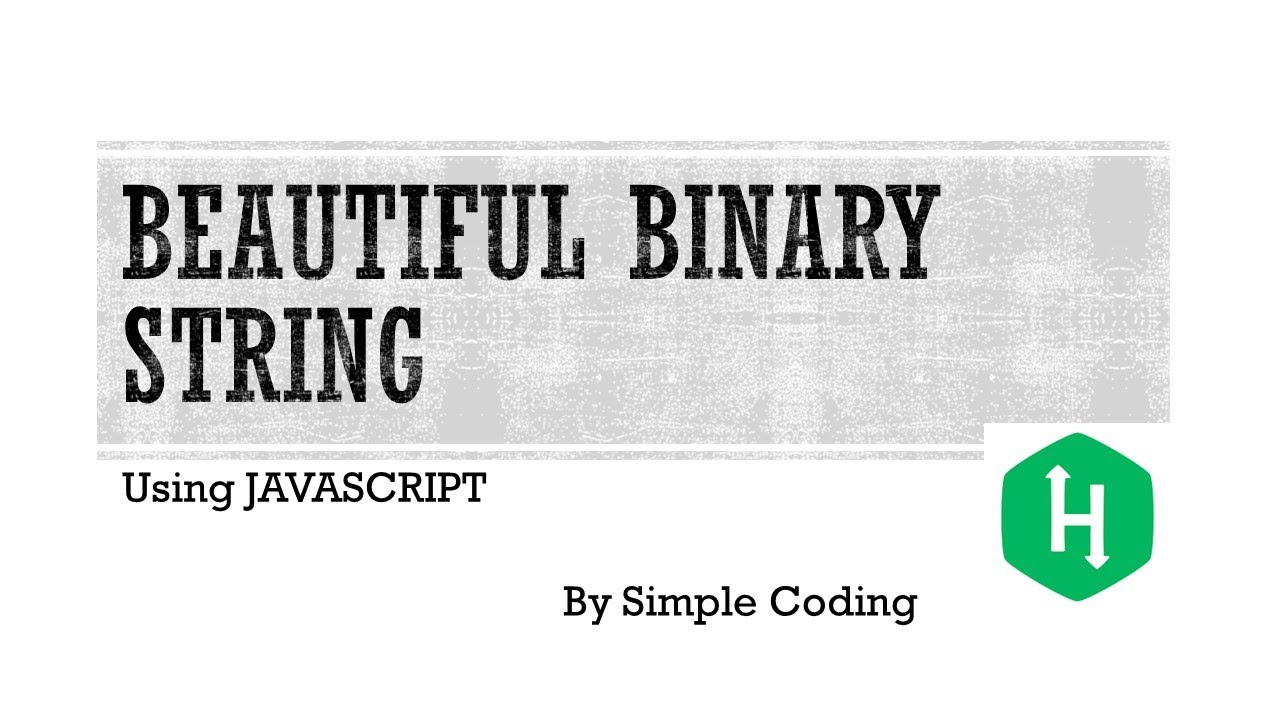 Hackerrank - Solved Beautiful Binary String using Javascript