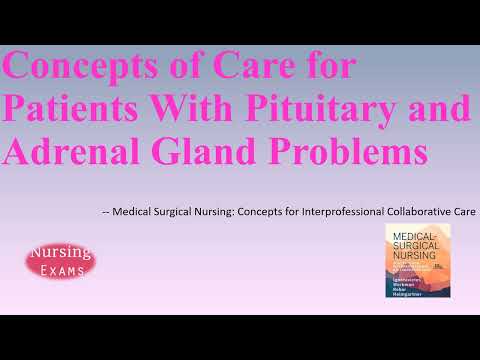Concepts of Care for Patients With Pituitary and Adrenal Gland Problems | By Ignatavicius