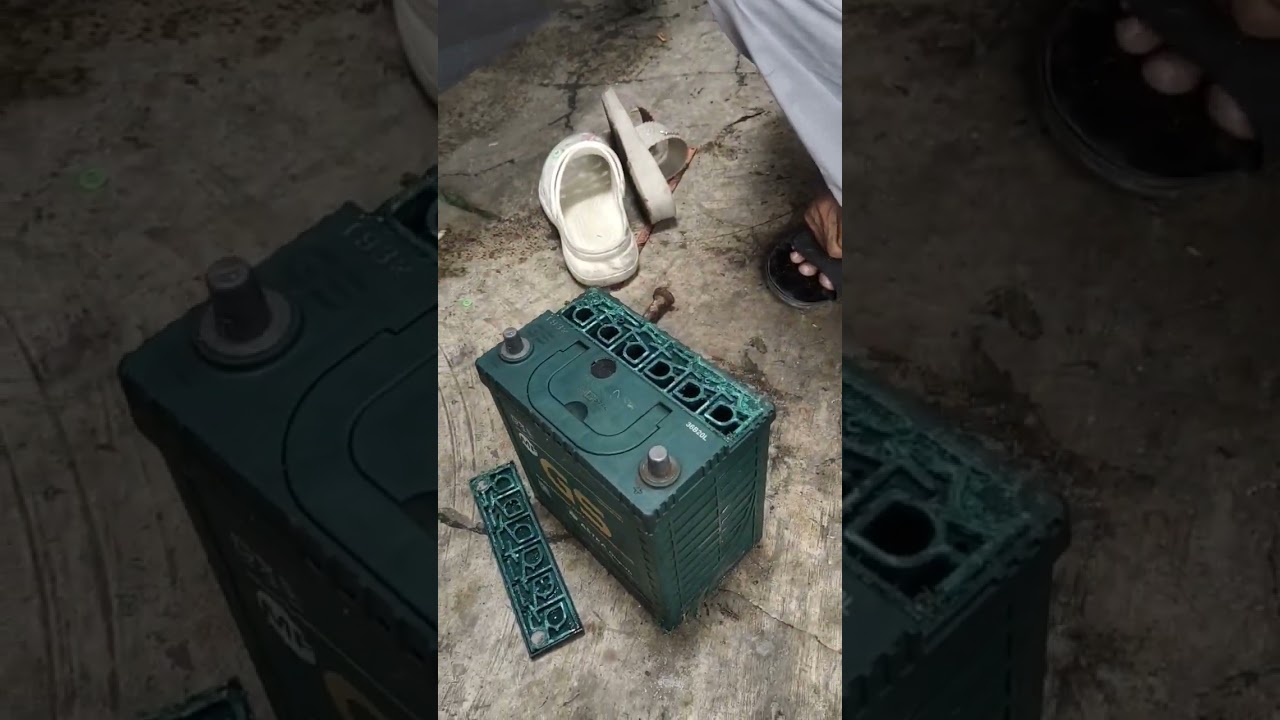 HOW TO CHANGE THE BATTERY WATER IN A DRY BATTERY #battery #accu #tips #tutorial #carbattery