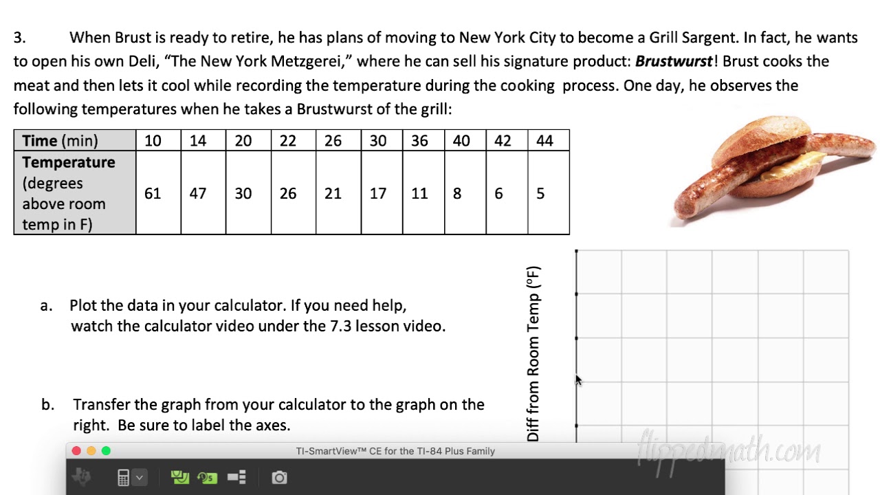 How to Perform an Exponential Regression ExpReg