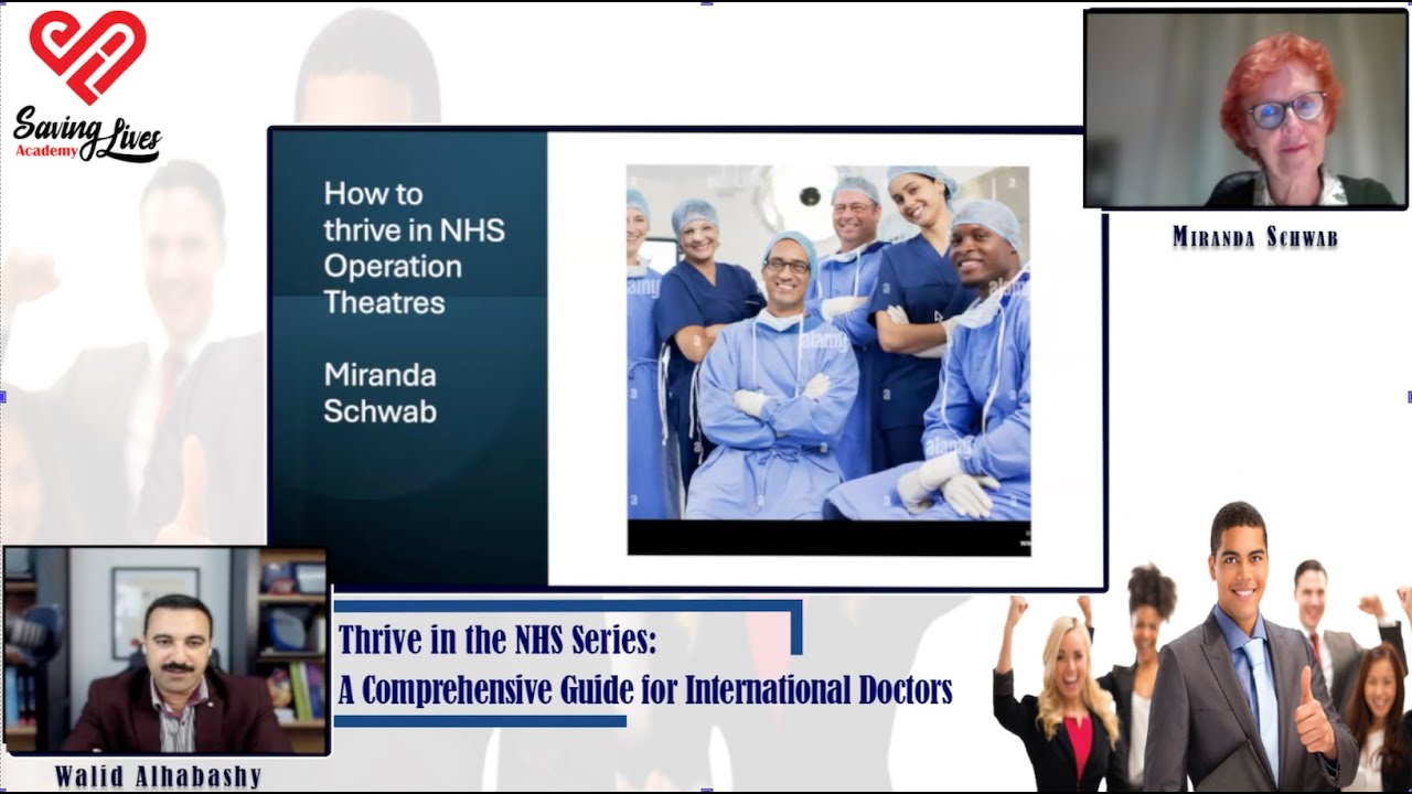 Thrive in the NHS operation theatres