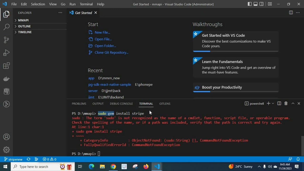 How to fix Sudo command not found error on windows Linux operating systems Solved