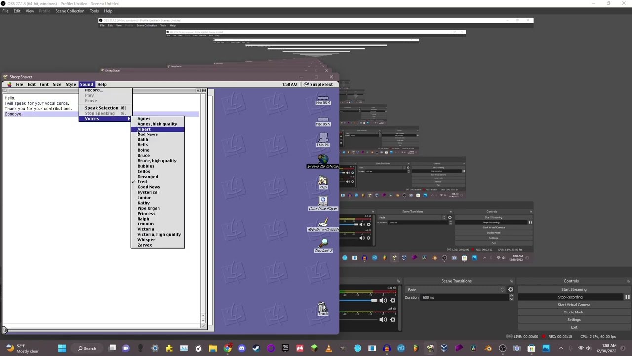 SimpleText example video