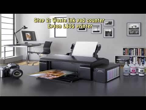 Reset Epson L805 Waste Ink Pad Counter