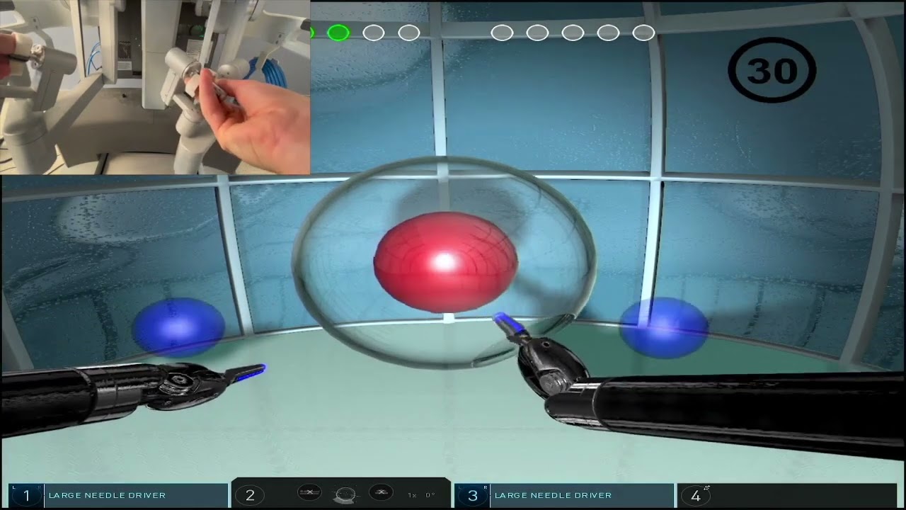 Wrist articulation 1: Robot100% DaVinci surgery series