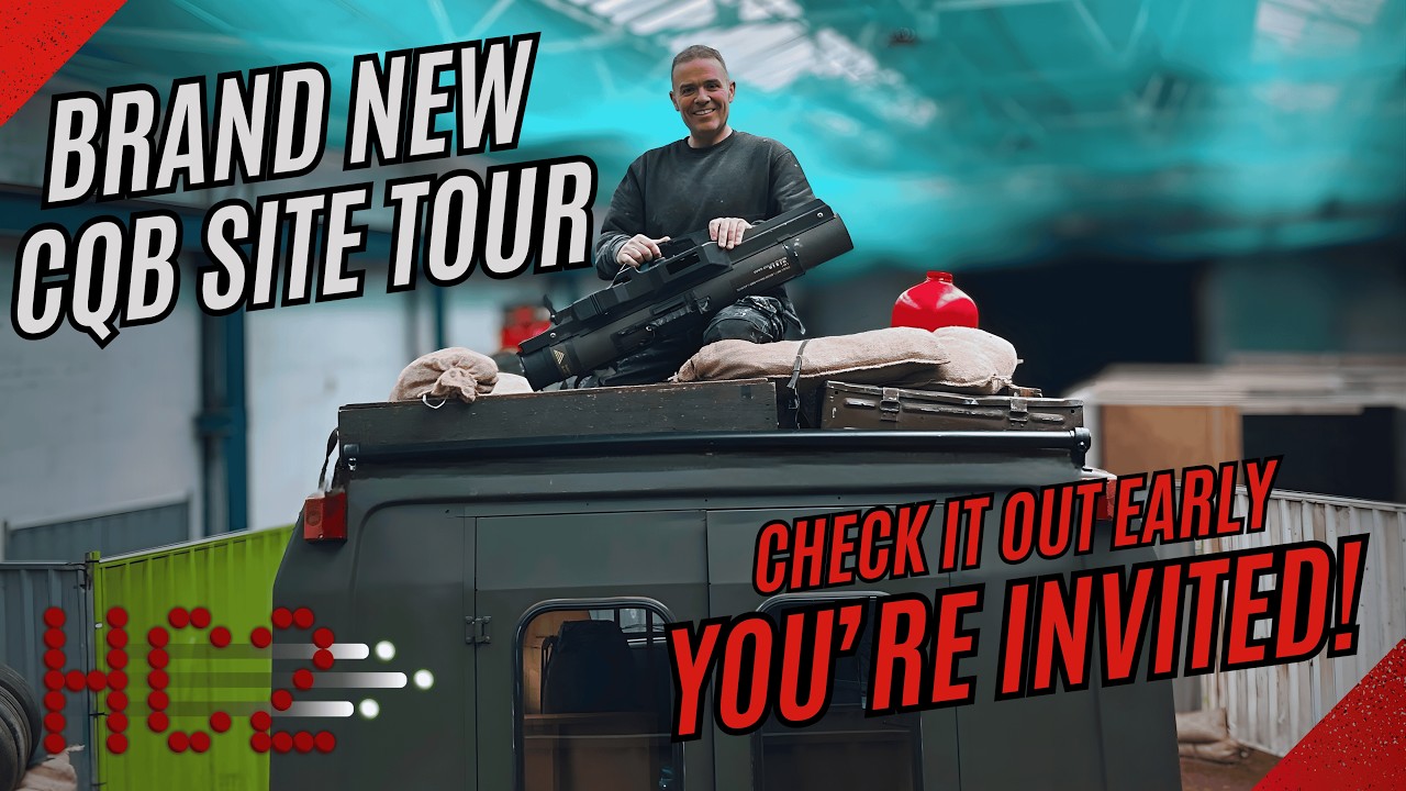 💥 Inside Our Brand New Airsoft CQB Site ! & HUGE OPENING WEEKEND EVENT ! 💥