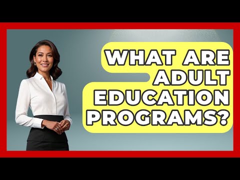 What Are Adult Education Programs? - Jail & Prison Insider