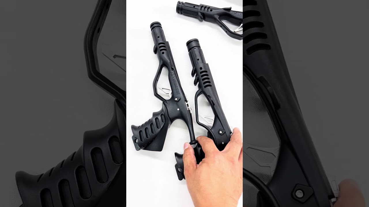 STURGEON Speargun Handel The difference between Model 1 and Model 2