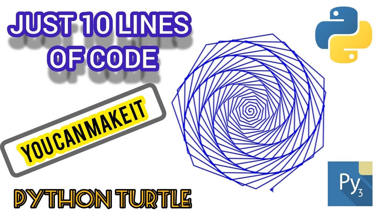 Making a Simple Graphics by Python Turtle in Android.Python Turtle Tutorial -01