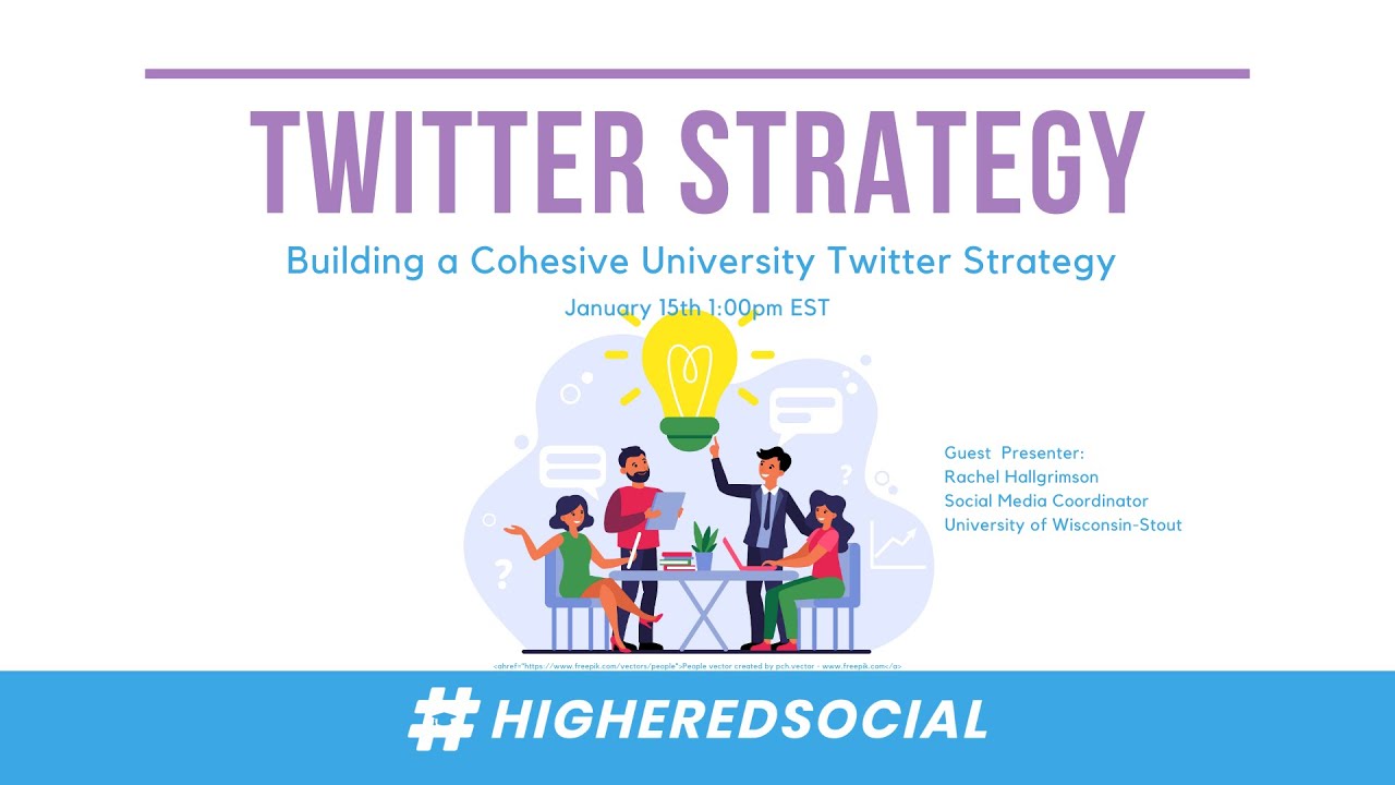 Building a Cohesive University Twitter Strategy