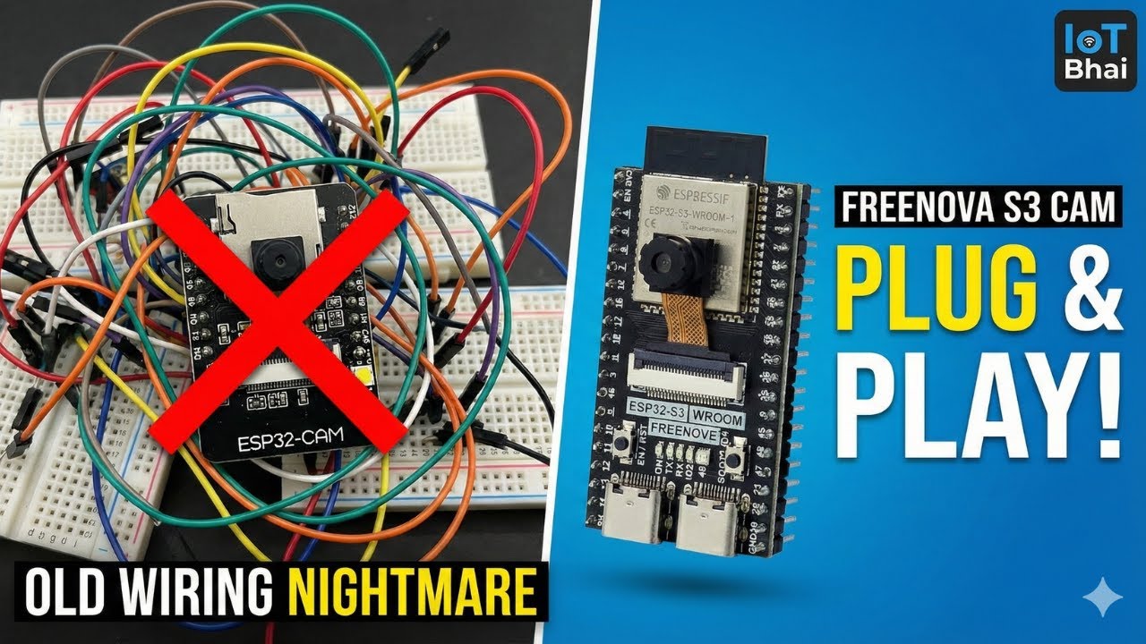 Getting Started with Freenova ESP32-S3 Cam: Setup & Web Server